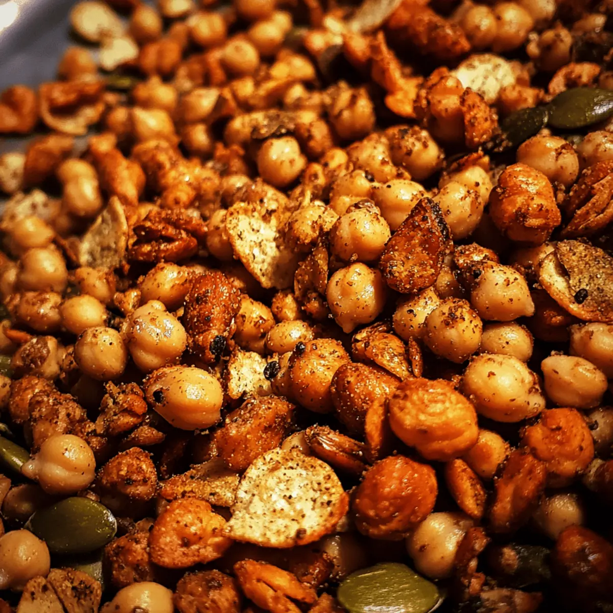 Ultimate Delicious Crispy Roasted Chickpea Snack Mix Recipe