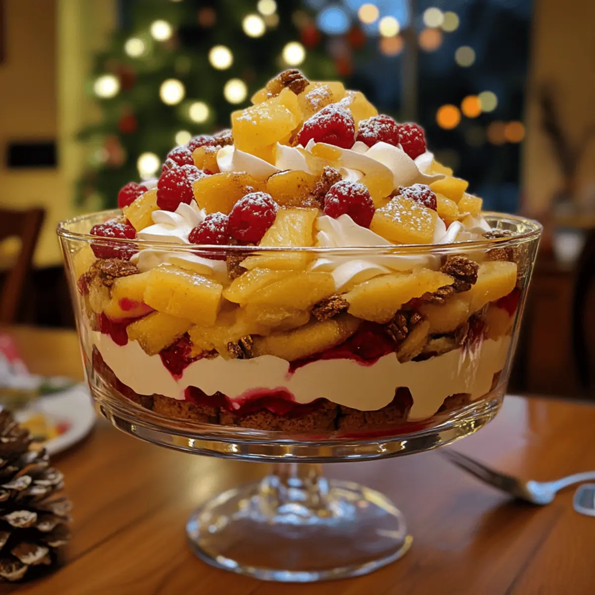 Easy Christmas Spiced Fruit Trifle: A Delicious Festive Delight