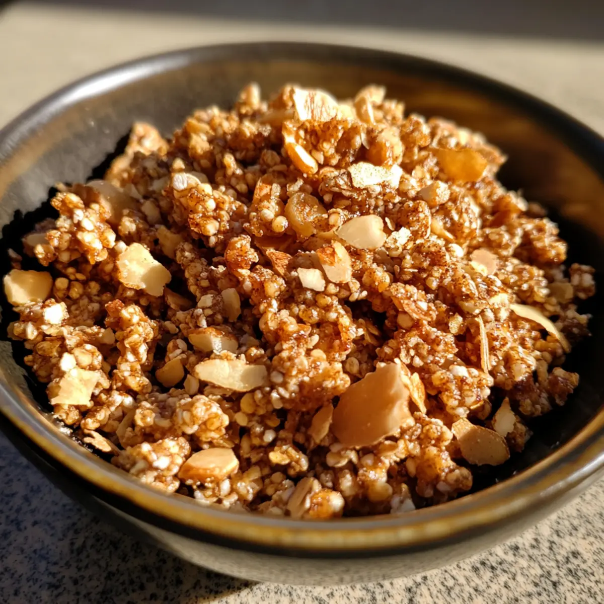 Delicious Crispy Maple Toasted Grain Clusters – Perfect Crunch