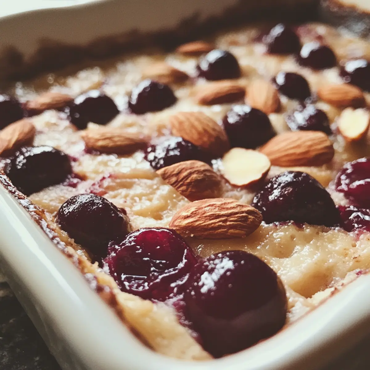 Irresistible Crunchy Baked Cherry Almond Dessert Recipe