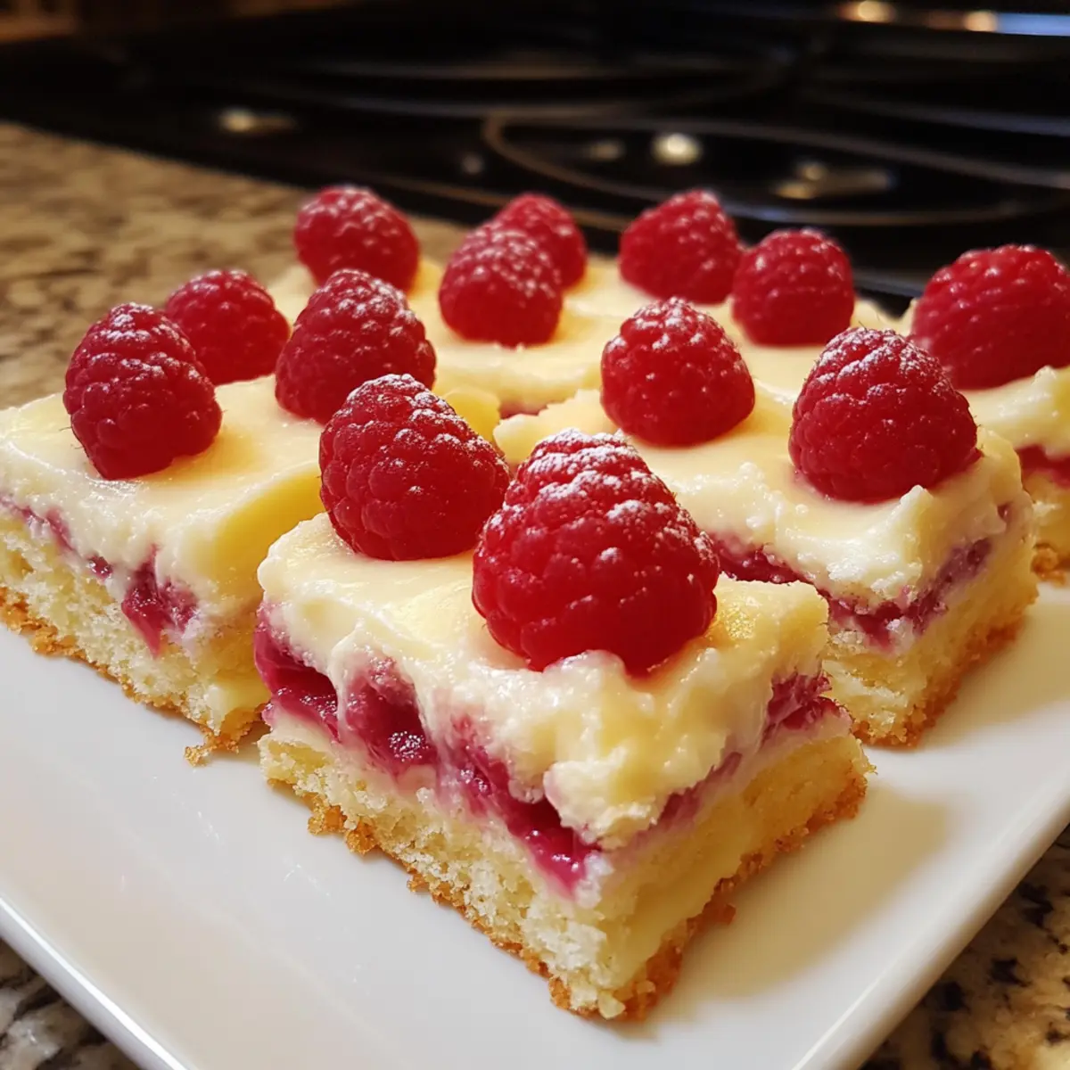 Ultimate Delicious Raspberry Lemon Shortcake Bars