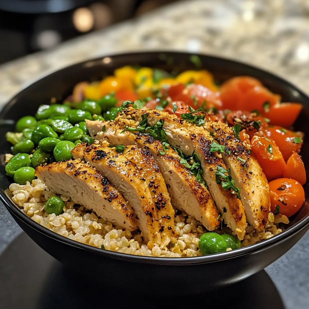 Ultimate Delicious Creamy Chicken & Veggie Millet Bowl Recipe