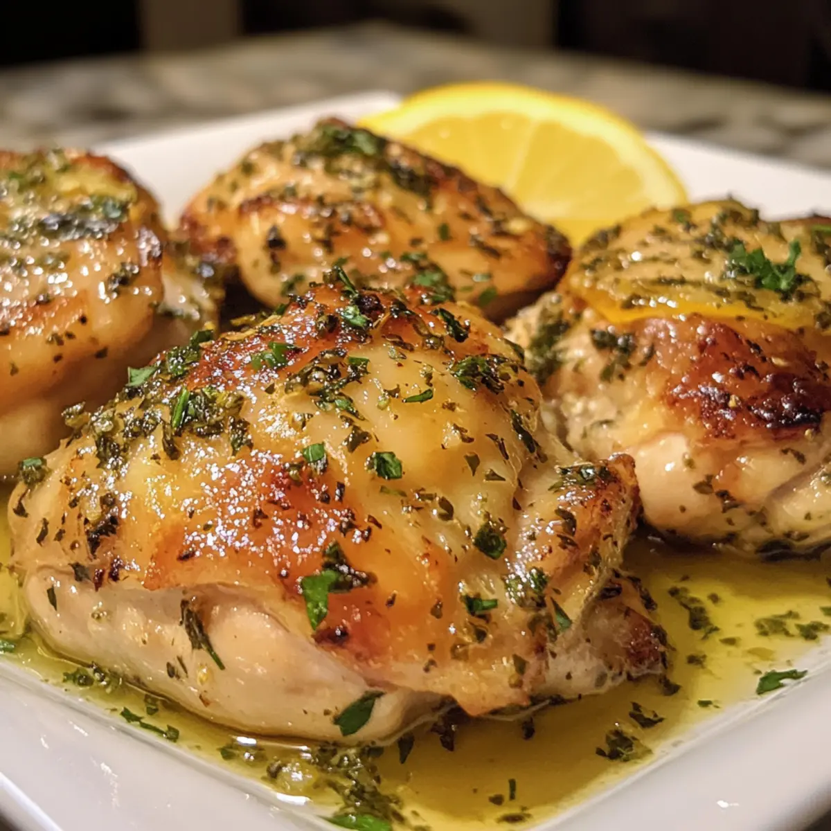 Irresistible Garlic Lemon Chicken Thigh Pieces Recipe
